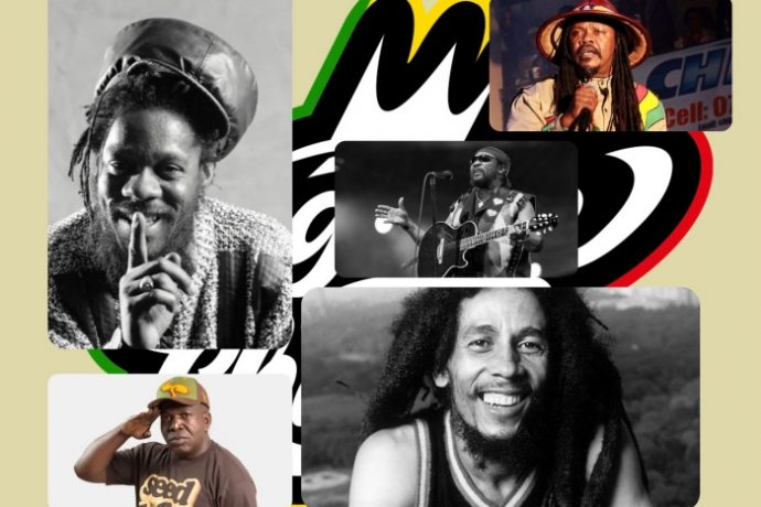 Los artistas del reggae que aparecieron en el listado de los 200 ...